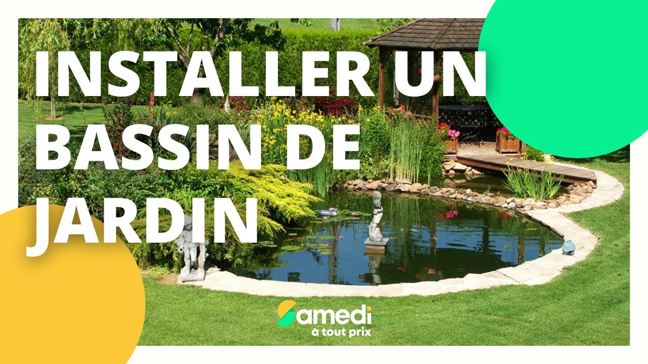 Comment installer un bassin de jardin