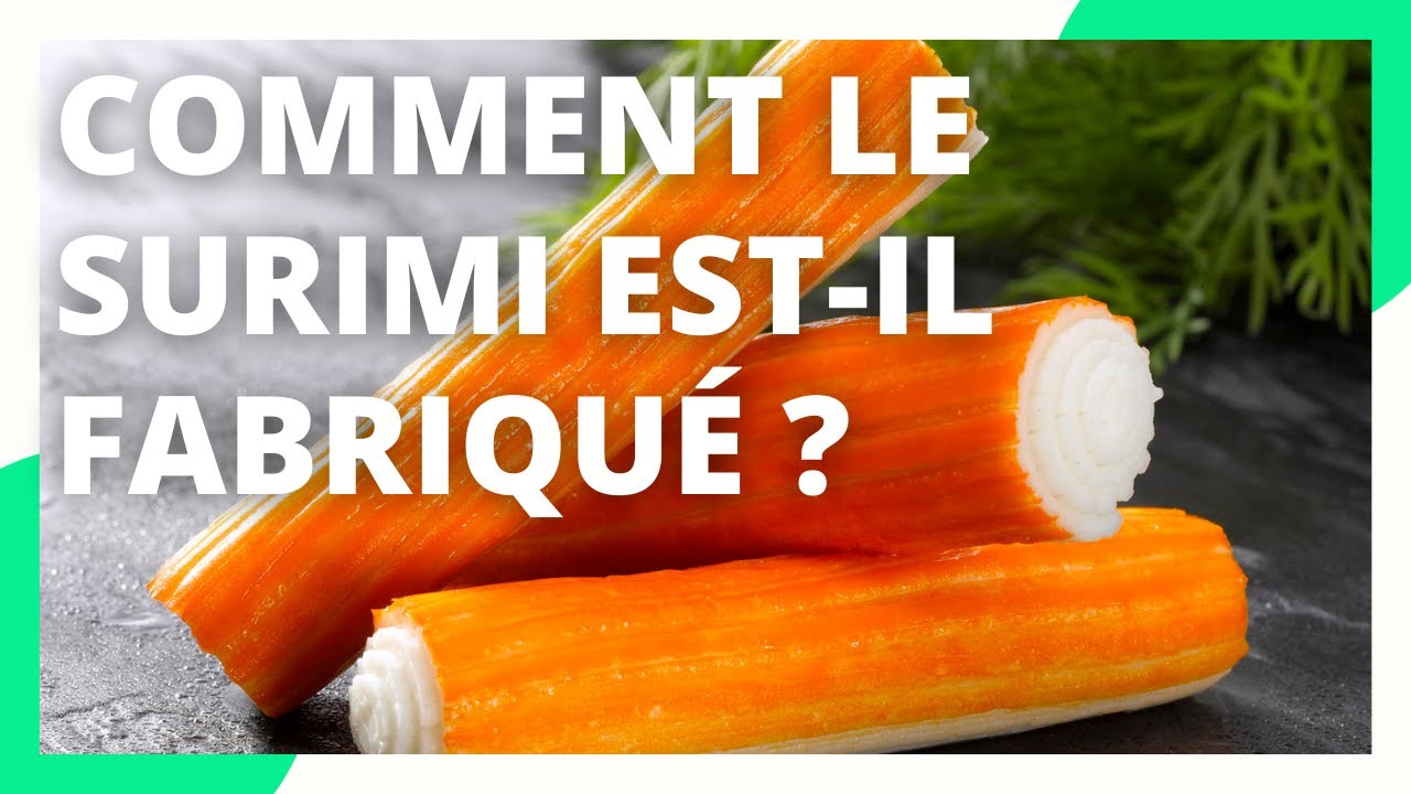 Surimi : dans les coulisses de sa fabrication